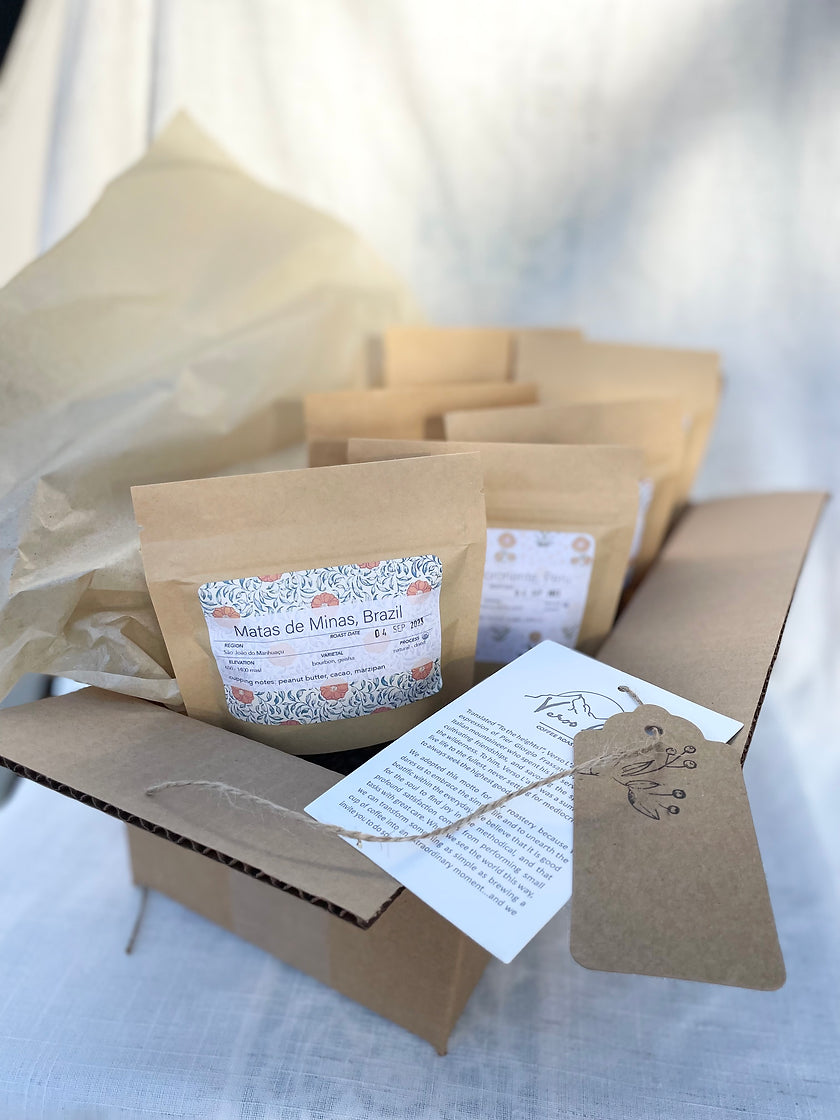 Coffee Sample Gift Box – Verso L'alto Coffee