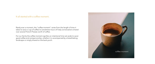 Our Story – Verso L'alto Coffee